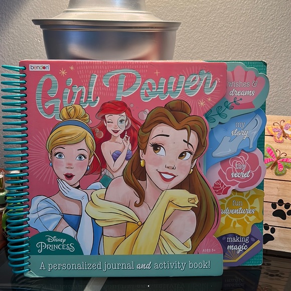 Disney | Other | Disney Princess Personalized Journal Activity Book ...